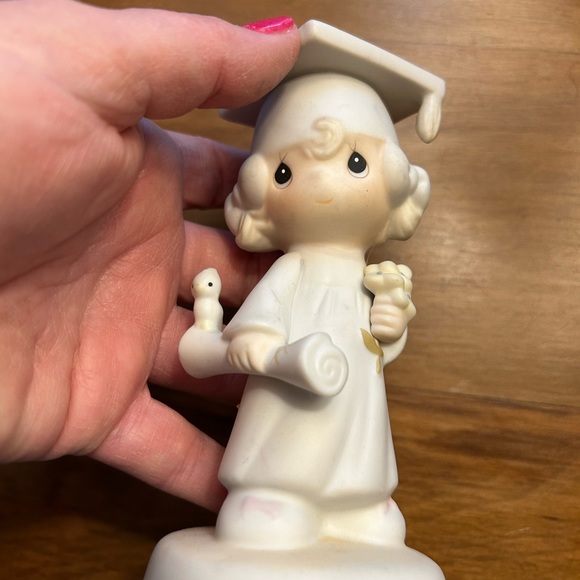 Precious Moments | Accents | Vintage Precious Moments Graduation Girl ...